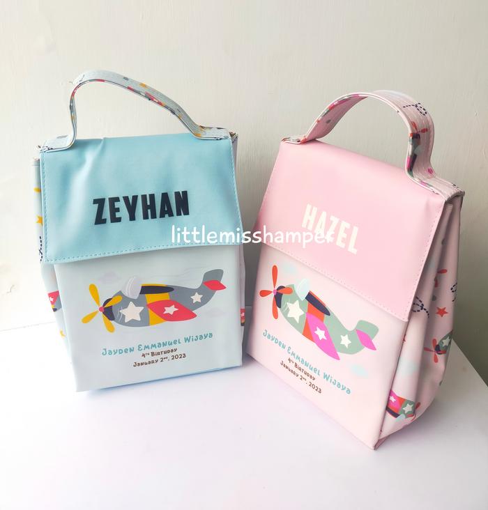 Jual Custom Tas Bekal Tenteng Trapesium Busa Souvenir Ulang Tahun Anak ...