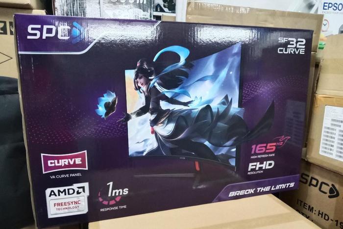 Jual SPC LED MONITOR GAMING CURVE 32" FULL HD PC Monitor 32 Inch ...