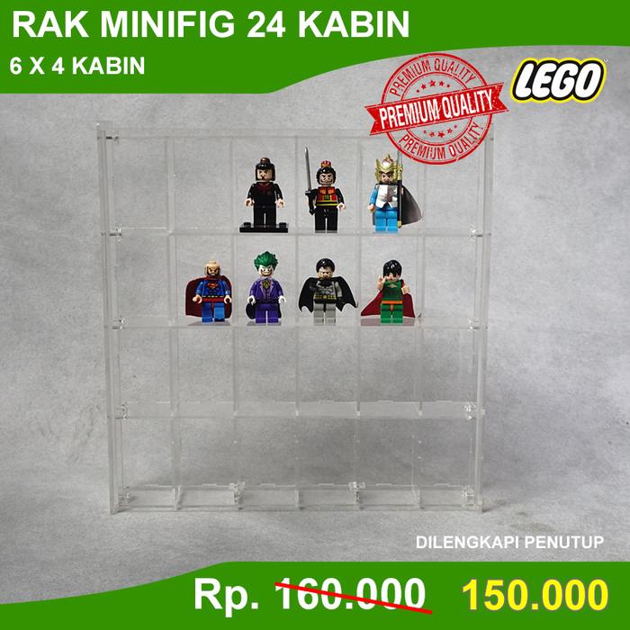 Jual Rak Lego Minifig isi 24 Bahan Akrilik M46 - Jakarta Utara ...