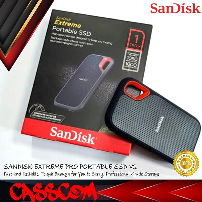 Jual SanDisk Extreme Portable SSD V2 1TB USB 3.2 SSD EXTERNAL E61 1 TB - Jakarta Selatan ...