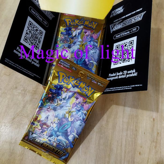 Jual Kartu Pokemon Vstar Semesta Booster Pack 100% ORI Indonesia - Jakarta Barat - Magic of ...