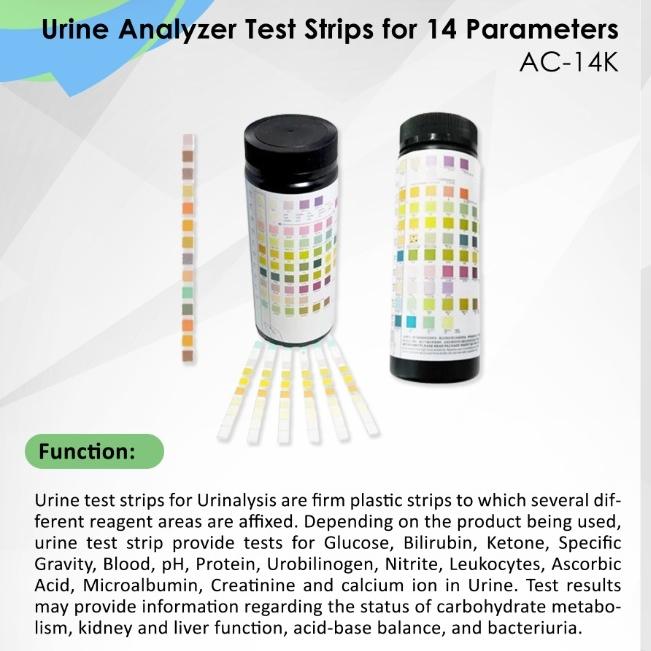 Jual Urine Strip 14 Parameters Test Urine Analyzer - Jakarta Barat ...