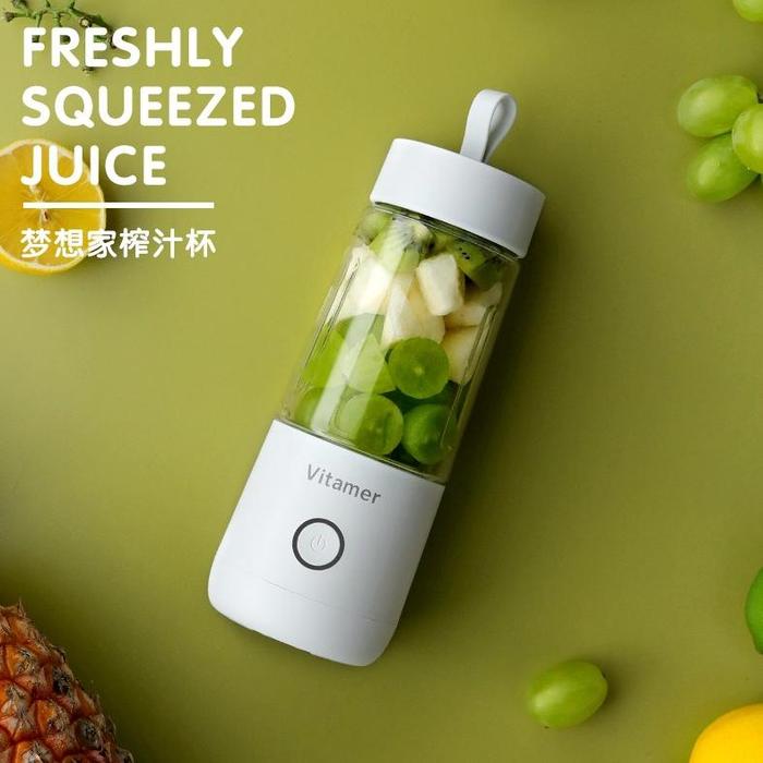 Jual VITAMER BLENDER PORTABLE PREMIUM 500ML Blender Juice mini USB 4 ...