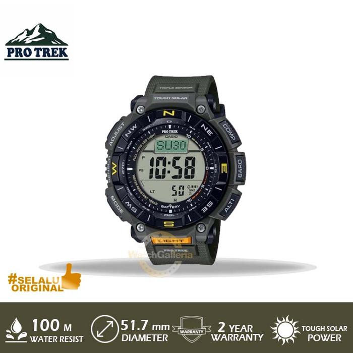 Promo Casio Protrek PRG-340-3DR/PRG-340-3DR/PRG-340 Original Murah ...