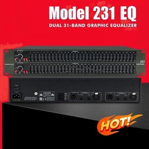 Jual Graphic Equalizer 31 Channel 2 Series 2x31 Ekualizer Subwoofer EQ 231 - Jakarta Barat ...