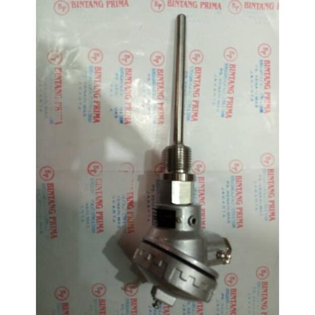 Jual Best Head 1/2" NPT Thermocouple Tipe RTD PT100 uk. 8 x 100mm ...