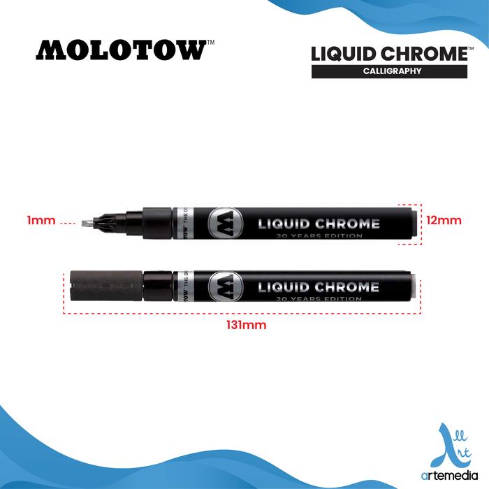 Jual Spidol Permanen Molotow Liquid Chrome Mirror Effect Cat Gundam ...