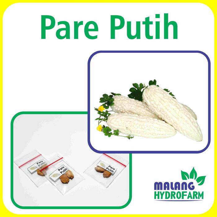 Jual Benih Pare Putih Unggulan Berkualitas biji bibit repack paria ...