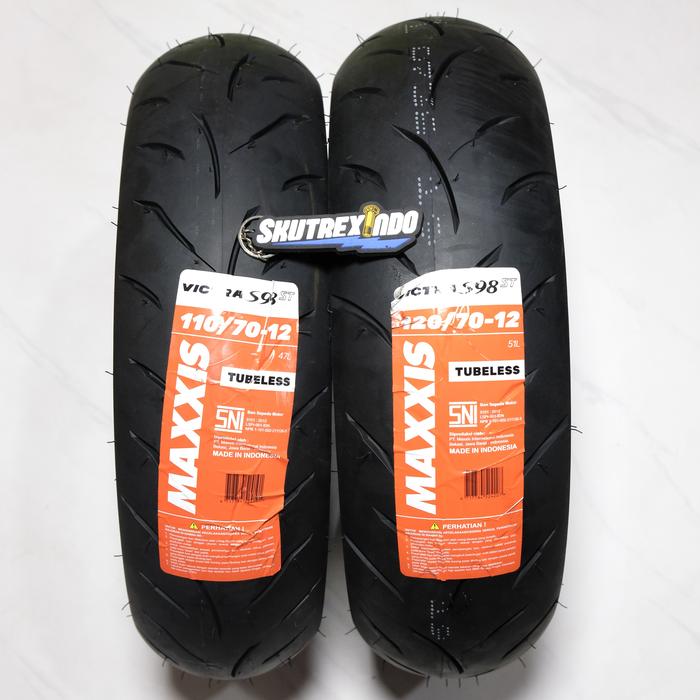 Jual Ban Maxxis Victra S98 110/70-12 & 120/70-12 Sprint Primavera ...