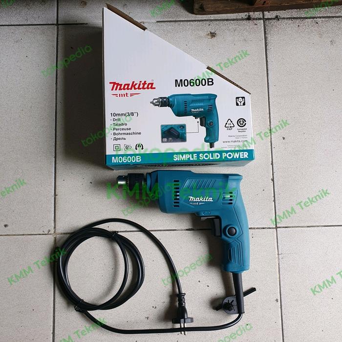 Jual M0600B MESIN BOR TANGAN MAKITA BESI KAYU 10MM 10 MM M 0600 HAND DRILL - Kota Medan - KMM ...