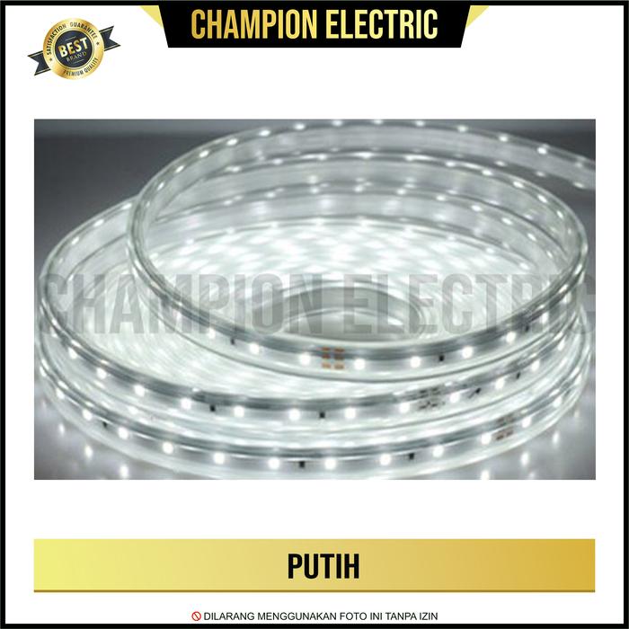 Jual Paket Lampu LED Strip 11-20 Meter 220V Premium Tipe 2 Potong Per ...