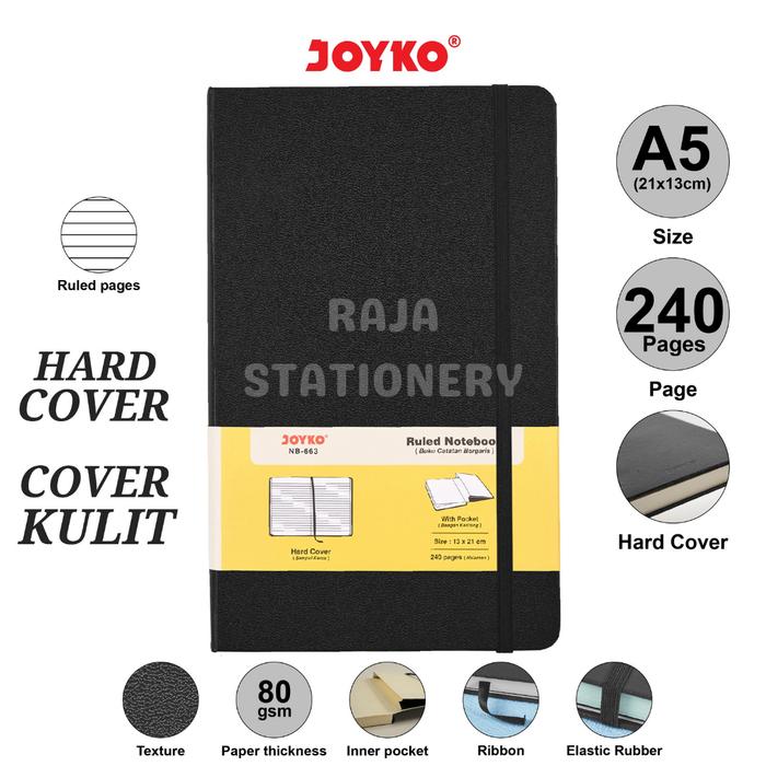 Promo Joyko Notebook A5 Agenda Diary / Buku Tulis Garis Jurnal Joyko NB ...