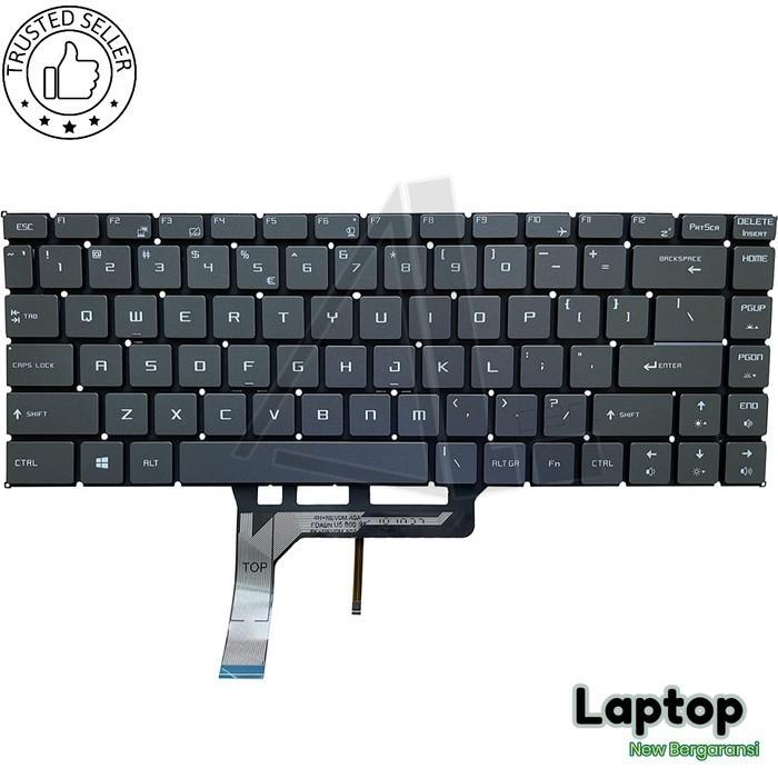 Jual Keyboard MSI GF63 Thin 9SC MSI GF65 Thin 9SD GF65 Thin 9SE ...