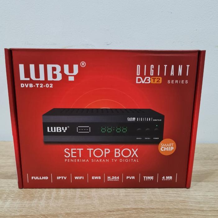 Jual Set Top Box Tv Analog Ke Digital Luby Reciever Dvb T2 02 Siaran Stb 02 Di Seller Noelle ...