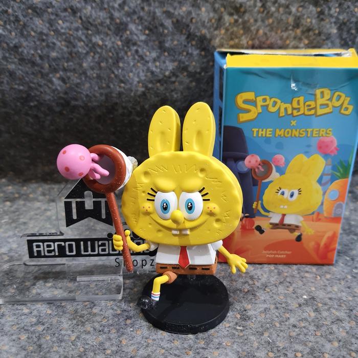 Jual SPONGEBOB SPONGE BOB x The Monsters Jellyfish Catcher POPMART POP ...