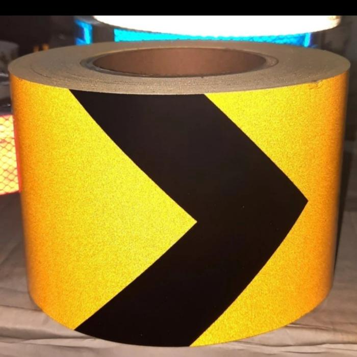 Jual Scotlight Reflektor Anak Panah safety/Sticker Arrow pemantul ...