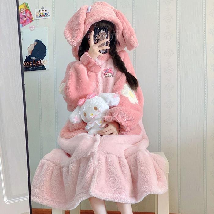 Jual BAJU KOSTUM ONESIE PIYAMA SANRIO MELODY CINNAMOROLL LOTSO KUROMI ...