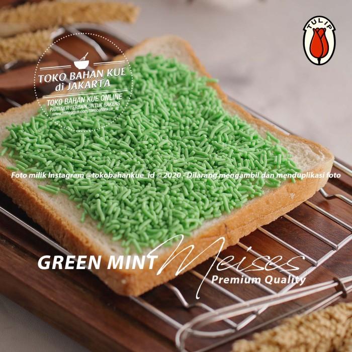 Promo Tulip Chocorice Meises GREEN 1kg Coklat Compound Meses Warna ...