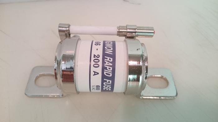 Jual JOONGWON, JRS66, Rapid Fuse 200A 600V (200 Amp 600 Volt) jrs 66 ...