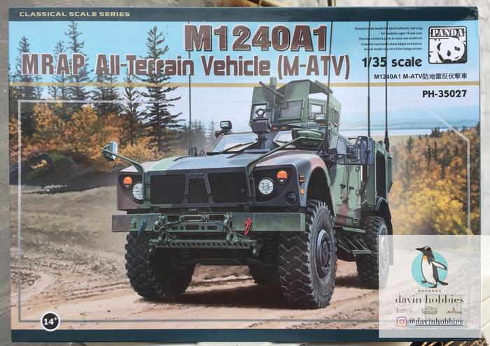 Jual Panda Hobby 1/35 M1240A1 MRAP All-Terrain Vehicle (M-ATV ...