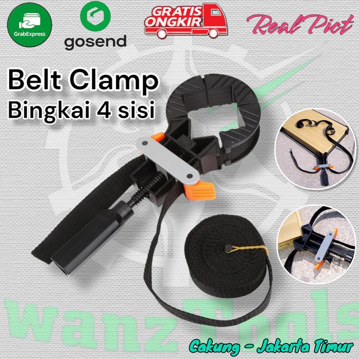 Jual Tali Clamp Bingkai 4 Sisi - Corner Clamp Klem Sudut Siku ...