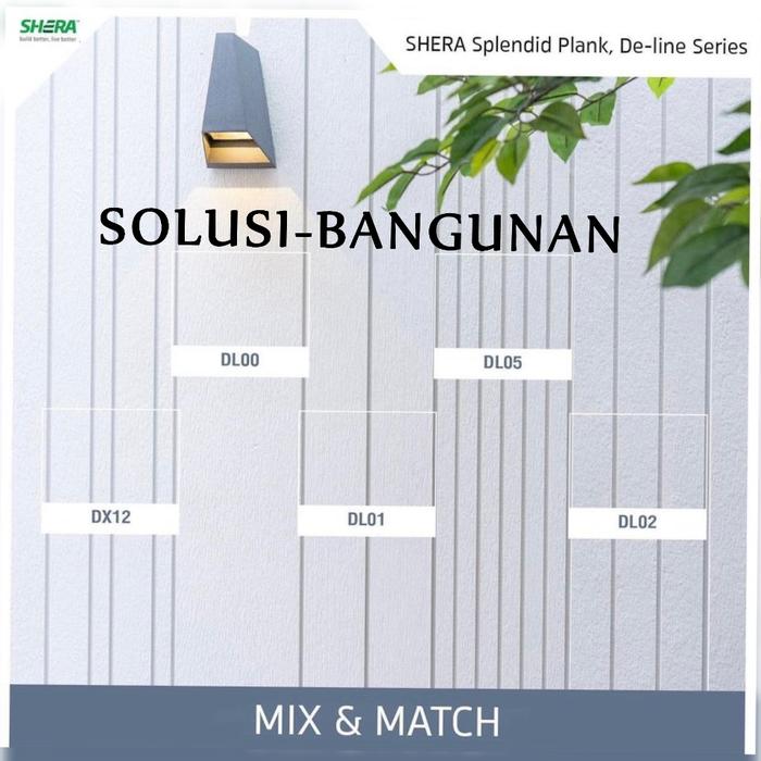 Jual DL00/SHERA SPLENDID PLANK SMOOTH TEXTURA DELINE / LAP SIDING ...