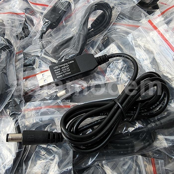 Jual Kabel Powerbank Usb To Dc 12v Power Router Modem Orbit Star 2 3 ...