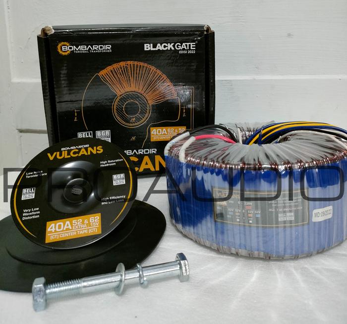 Jual TRAFO DONAT 40A 62V CT VULCANS BOMBARDIR TRAVO TOROID 40 A 62 BELL ...