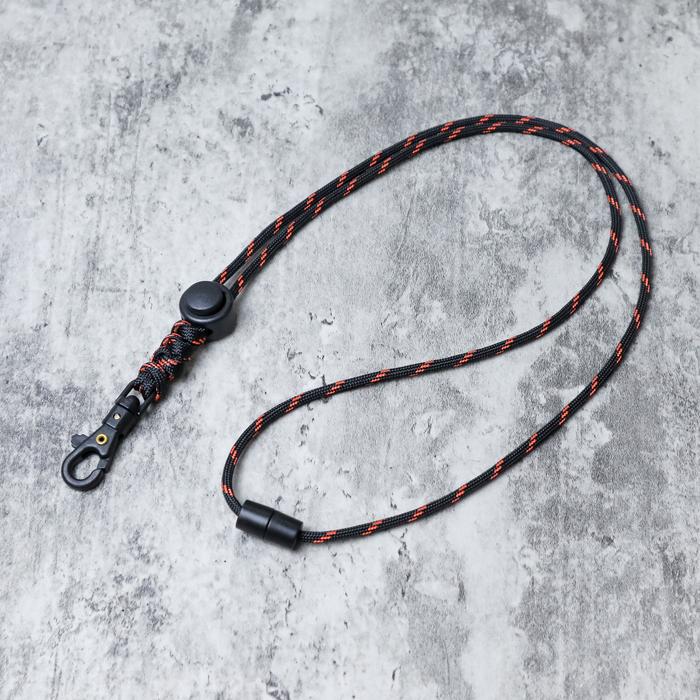 Jual Lanyard Id Card Name Tag Tali Paracord Premium Shackle Free O Ring ...