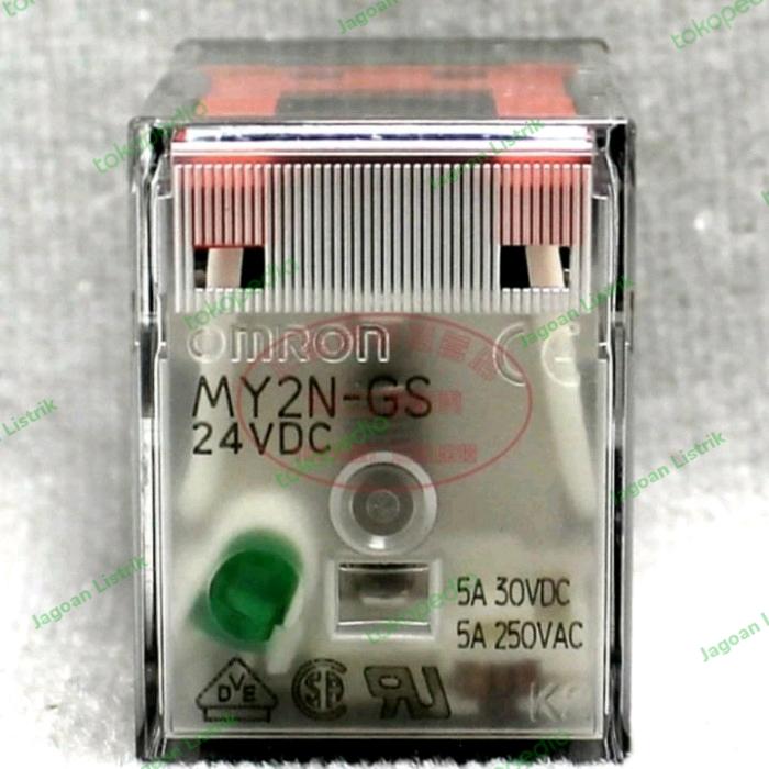 Jual Relay Omron MY2N-GS 24V DC MY2N Relai ORIGINAL Omron - Kota ...
