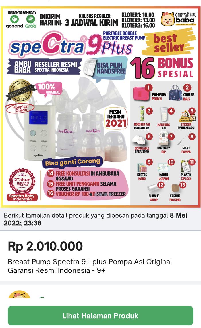 Jual Pompa asi spectra corong uk 21 - Jakarta Barat - Chendana Shop ...
