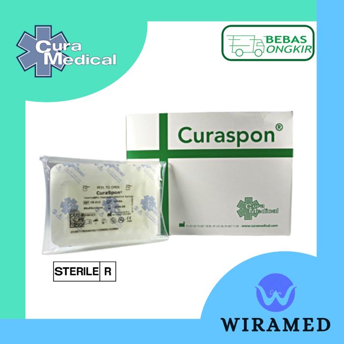 Jual Curaspon Standard 80x50x10mm / Spons Penutup Luka Infeksi - Kab ...