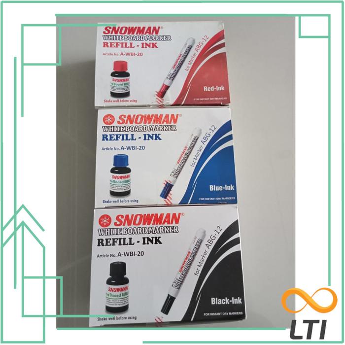 Jual BARU Refill Spidol ABG 12 / Tinta Isi Ulang A WBI 20 WhiteBoard ...