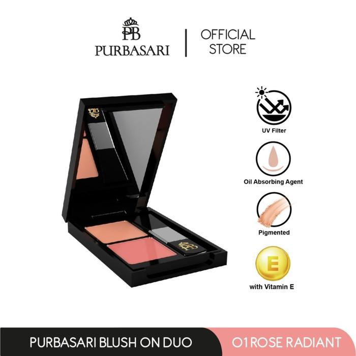 Jual Purbasari Blush On Duo - Perona Pipi Di Seller Sunshop ...
