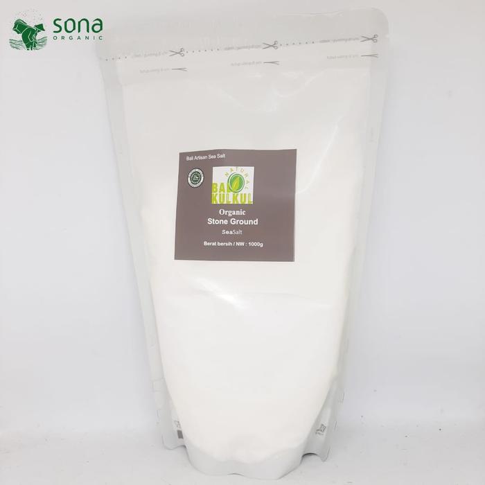 Promo Stone Ground Sea Salt 1kg - Natural Balikukul - Garam Bali-Garam ...