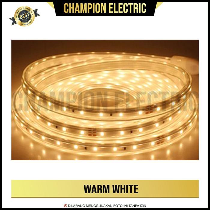 Jual Paket Lampu LED Strip 1-10 Meter 220V Premium Tipe 2 Potong Per 20 ...