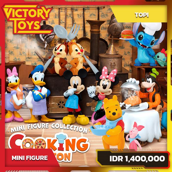 Promo DISNEY MINI FIGURE COLLECTION COOKING VER By Topi Cicil 0% 3x ...