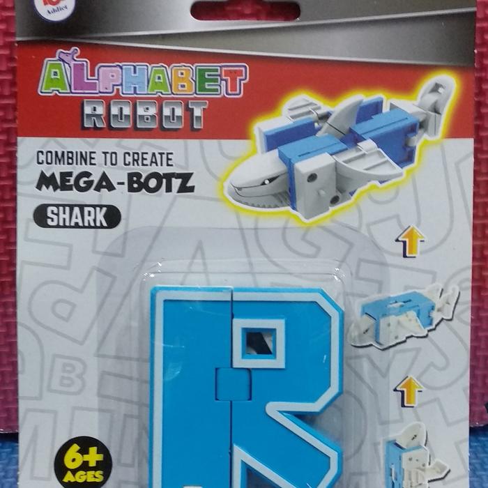 Jual Mainan Edukasi Alphabet Huruf Robot Mega Bots (J-R) - R - Jakarta ...