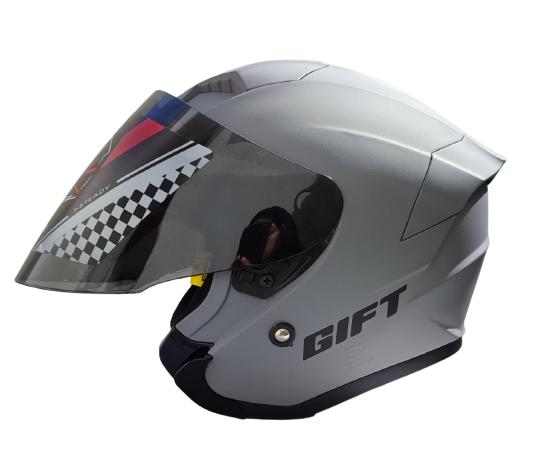 Jual HELM GIFT SARGON HELM POLOS HALF FACE free spoiler - GORILLA DOF ...