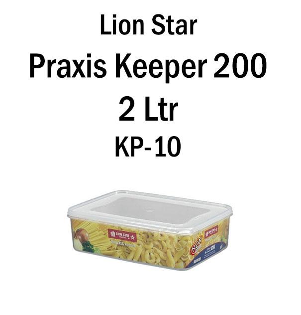 Jual kotak Sealware 2Liter Praxis Keeper 200 KP 10 Lion Star food grade ...