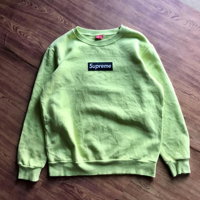 Jual Crewneck Supreme Ijo Neon - Kab. Pati - Fadstore Pati | Tokopedia