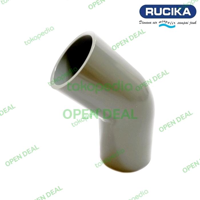 Jual Knie Aw 1 1/2" 45 Derajat RUCIKA / Elbow 1 1/2 inch 45 Degree / Knee - Jakarta Selatan ...