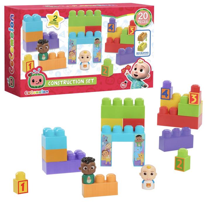 Jual Cocomelon Construction Set 20 Pcs Original Mainan Balok Anak ...