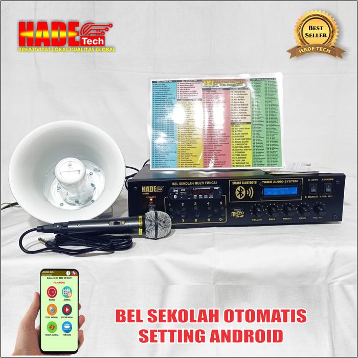 Jual BEL SEKOLAH OTOMATIS VERSI ANDROID 1HORN LENGKAP - Kab. Garut - Cv ...