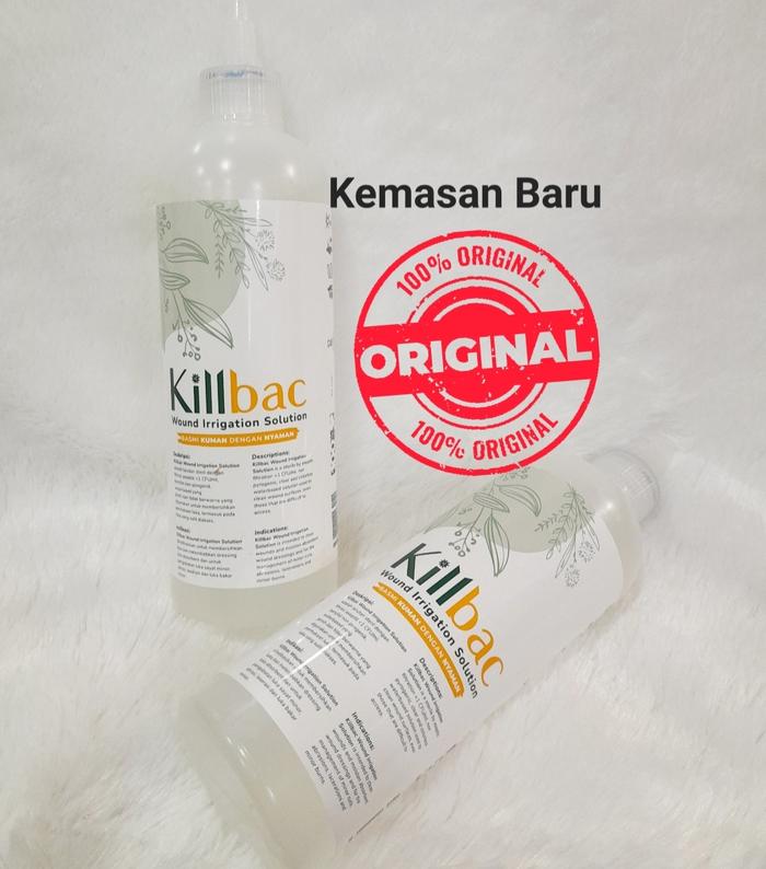Jual KALBE Killbac Wound Irrigation Solution 350ml Pembersih Luka ...