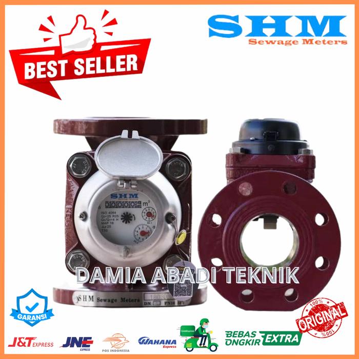 Jual SHM Flowmeter Air Kotor 3" Flowmeter Air Limbah SHM Size 80mm ...