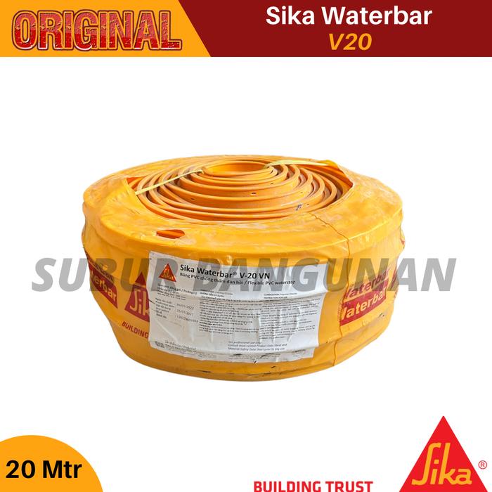 Jual Sika Waterstop V-20 / Sika Waterbar V-20 VN 20 Mtr/Roll - Kota ...