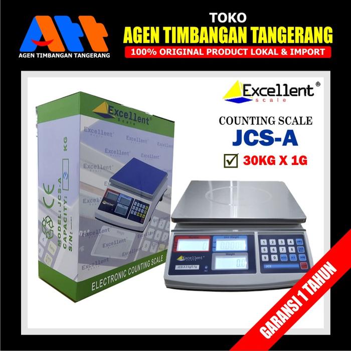 Jual Timbangan Digital JCS-A 30kg x 1g Counting Scale - Kab. Tangerang - Agen Timbangan ...