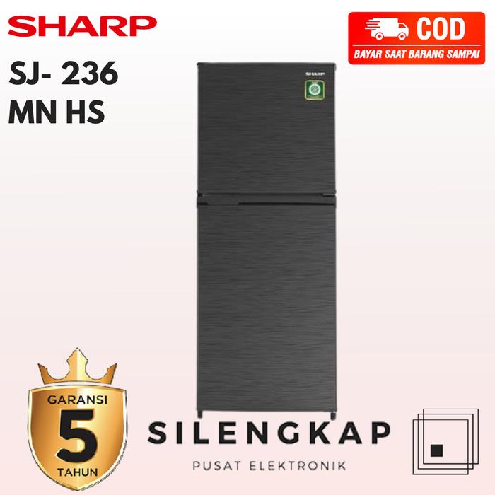Promo Kulkas 2 Pintu Sharp SJ-236 MN-HS No Frost & Low Watt - Jakarta ...