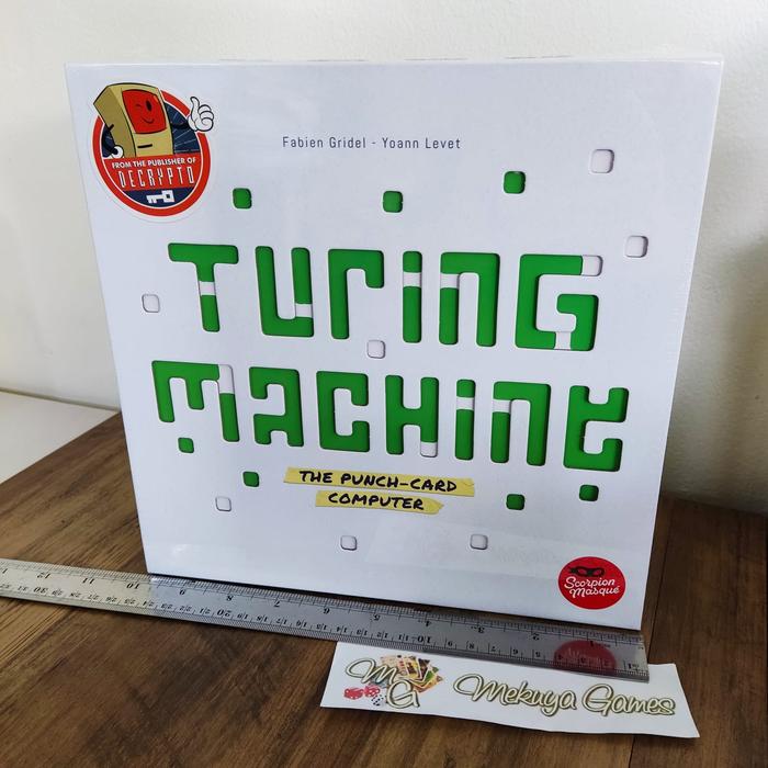 Jual Turing Machine Math Deduction Soloable Board Game - Kota Bandung - Mekuya Games | Tokopedia